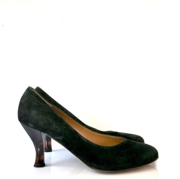 Salvatore Ferragamo | Shoes | Salvatore Ferragamo Black Suede Leather ...